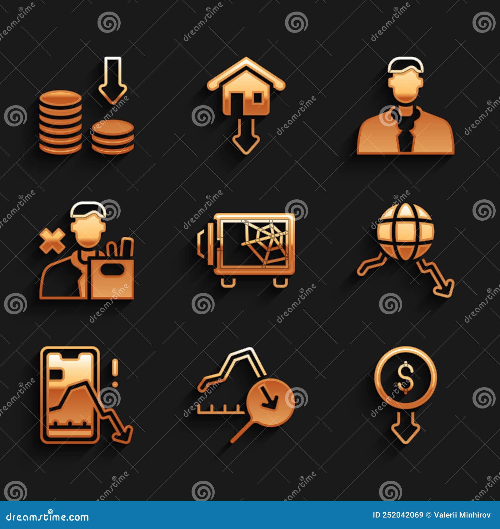 Set Safe, Global Economic Crisis, Dollar Rate Decrease, Mobile Stock Trading, Employee Dismissal ...