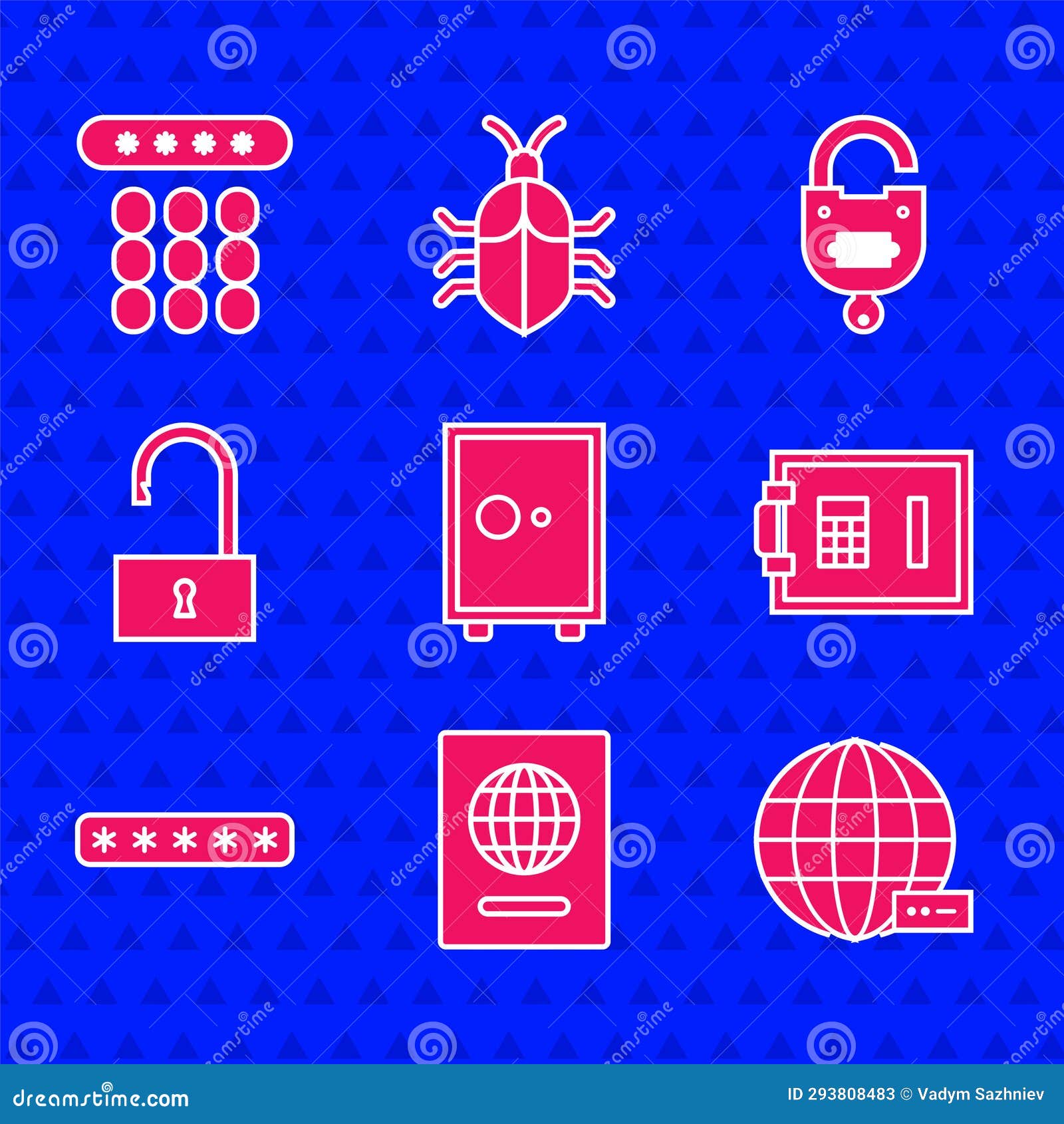 Safe Passport Control At Airport 2D Vector Isolated Illustration ...