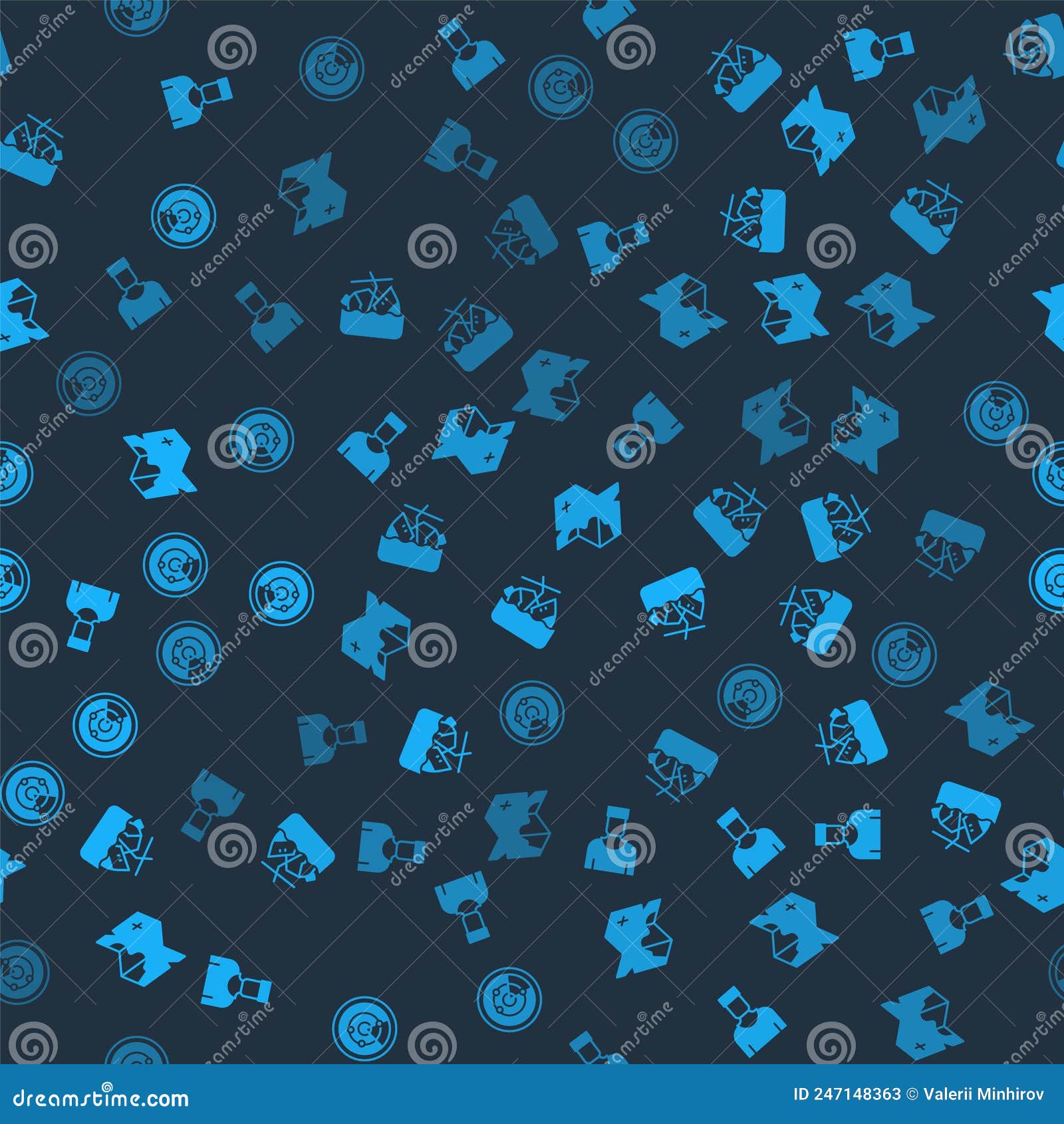 Set Sailor Captain, Sinking Cruise Ship, Pirate Treasure Map and Radar ...