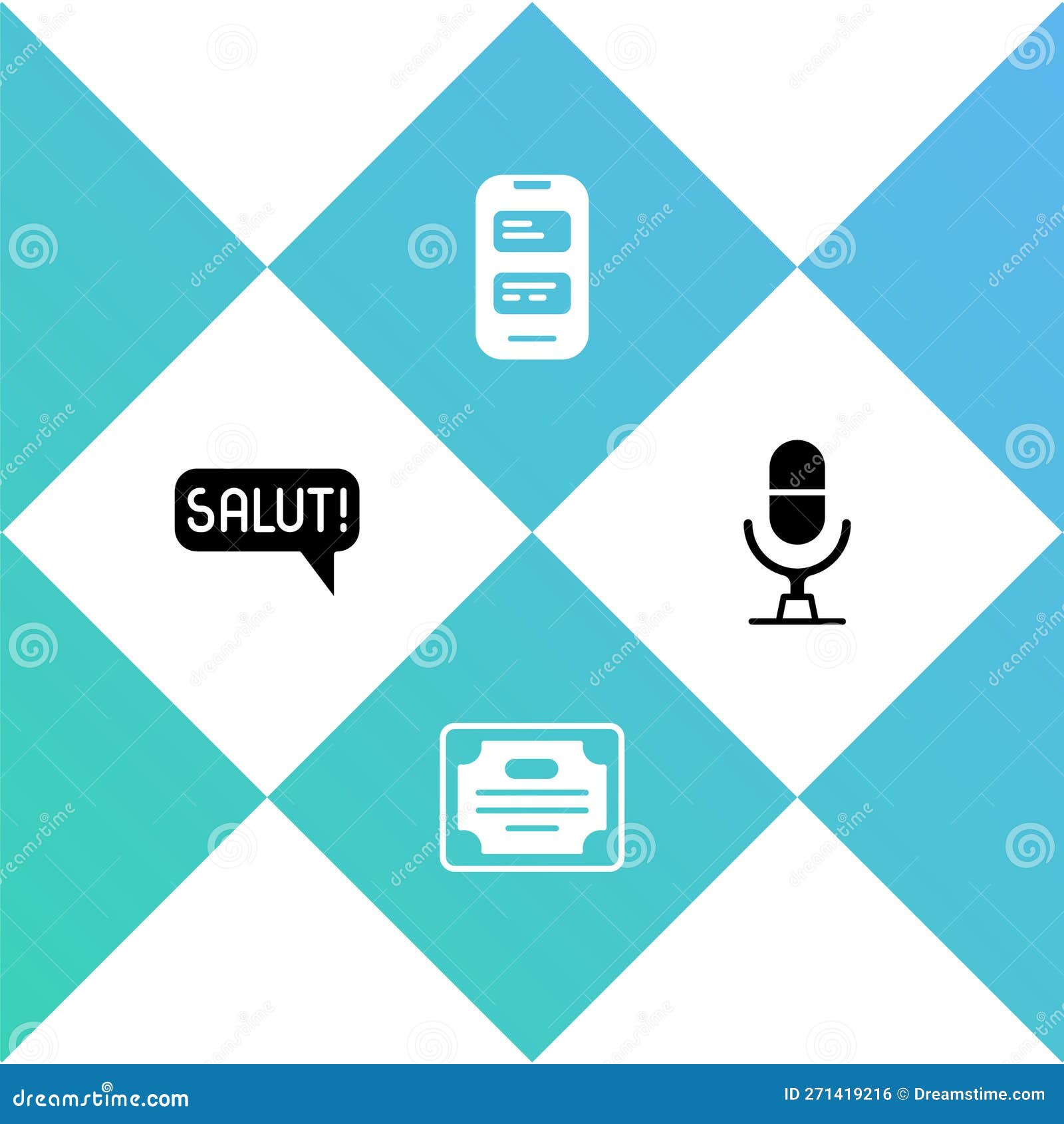 Set Salut in Different Languages, Certificate Template, Online ...