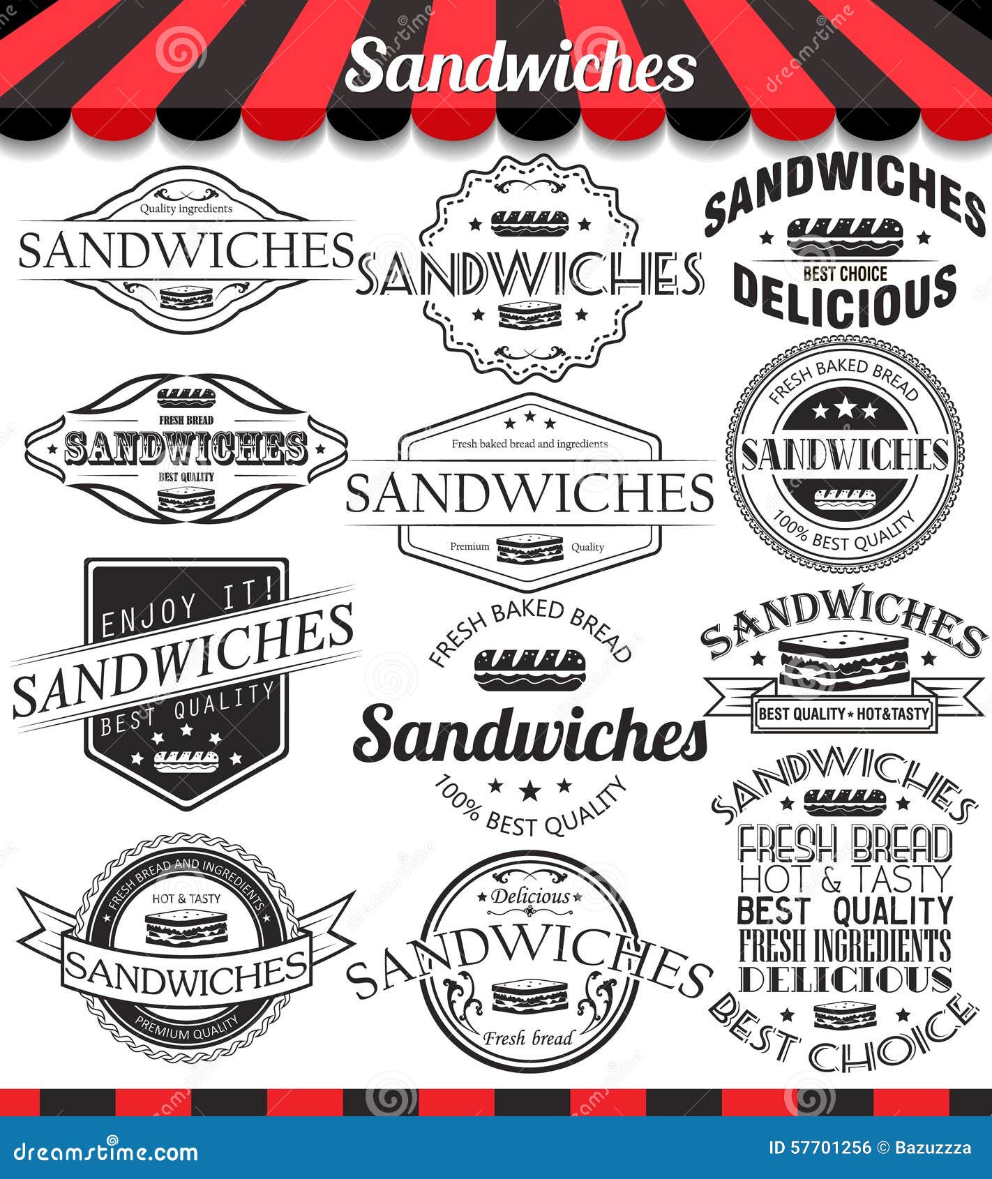 Eco Logos, Badges Of Vegetarian Organically Premium Labels With ...