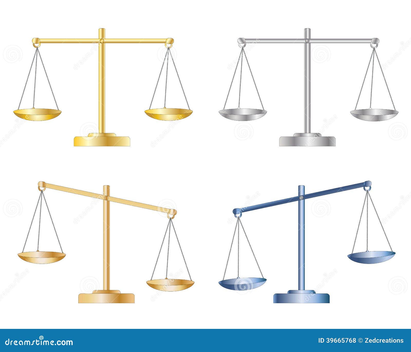 Set Of Scales Stock Vector - Image: 39665768