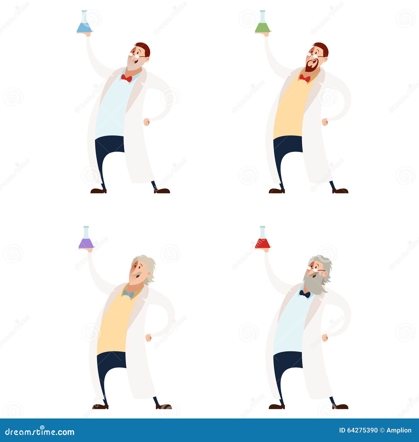 Set of scientists stock vector. Illustration of clip - 64275390 Set of scientists stock vector. Illustration of clip - 64275390