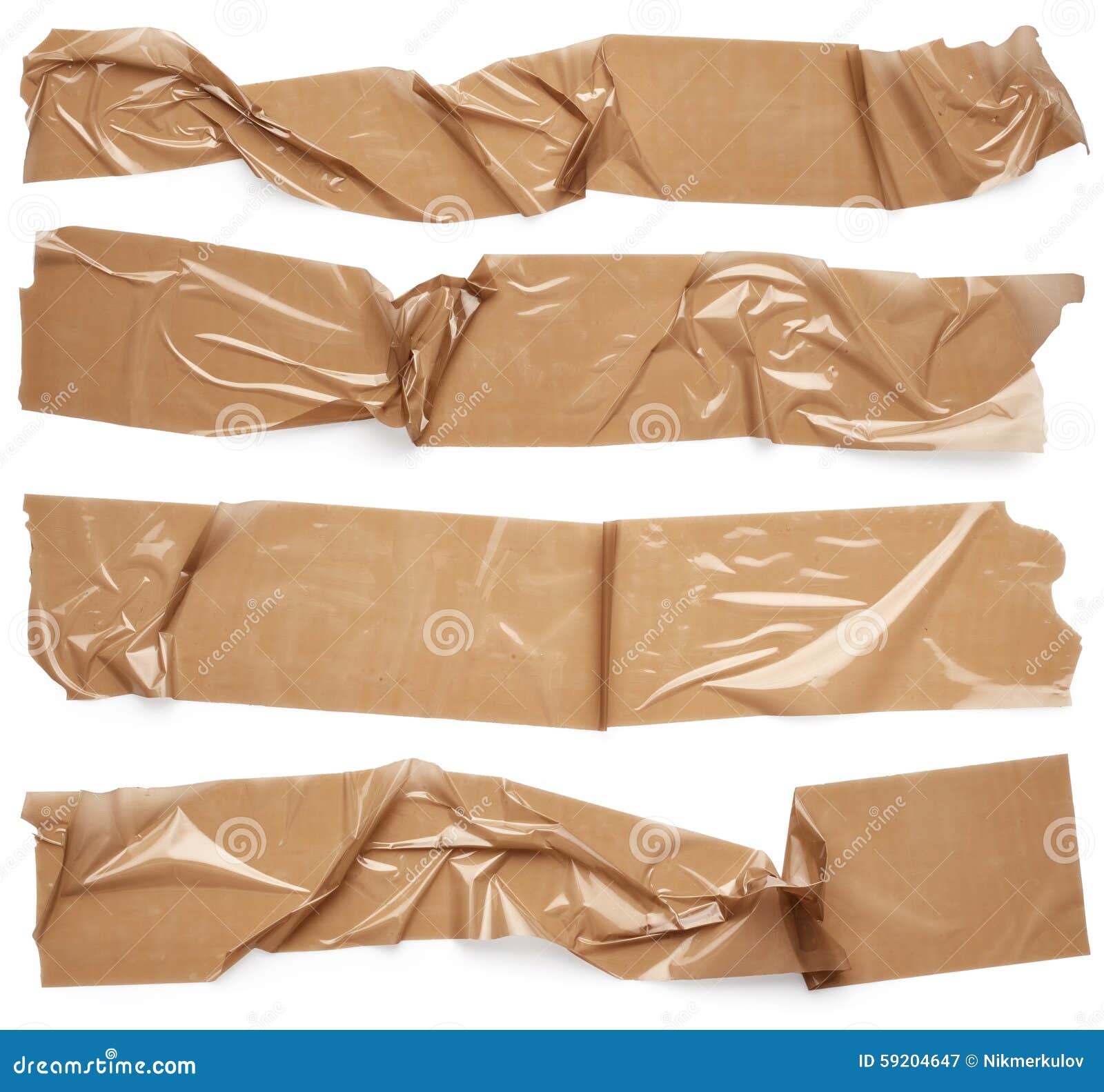 Set of scotch tapes stock image. Image of sticky, paper - 59204647