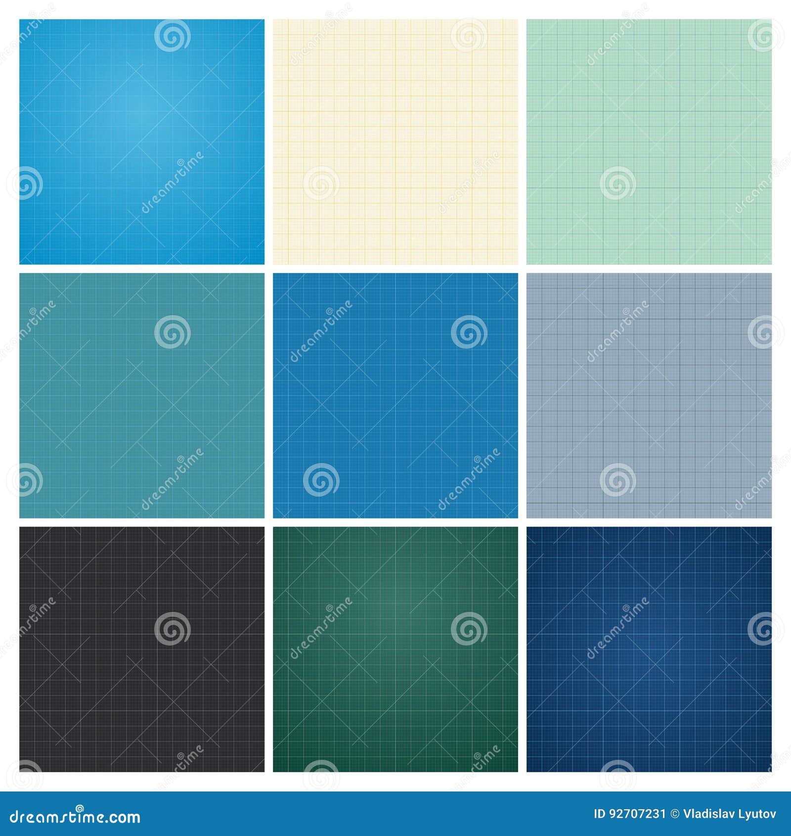 Seamless Blueprint Pattern Royalty-Free Illustration | CartoonDealer ...