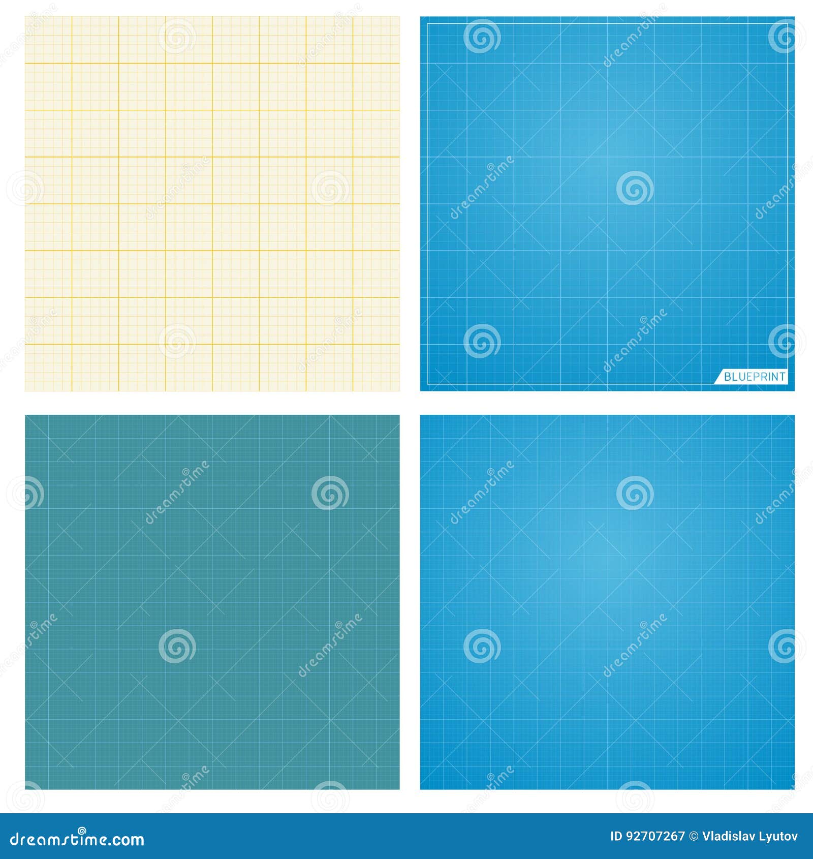 Seamless Blueprint Pattern Royalty-Free Illustration | CartoonDealer ...