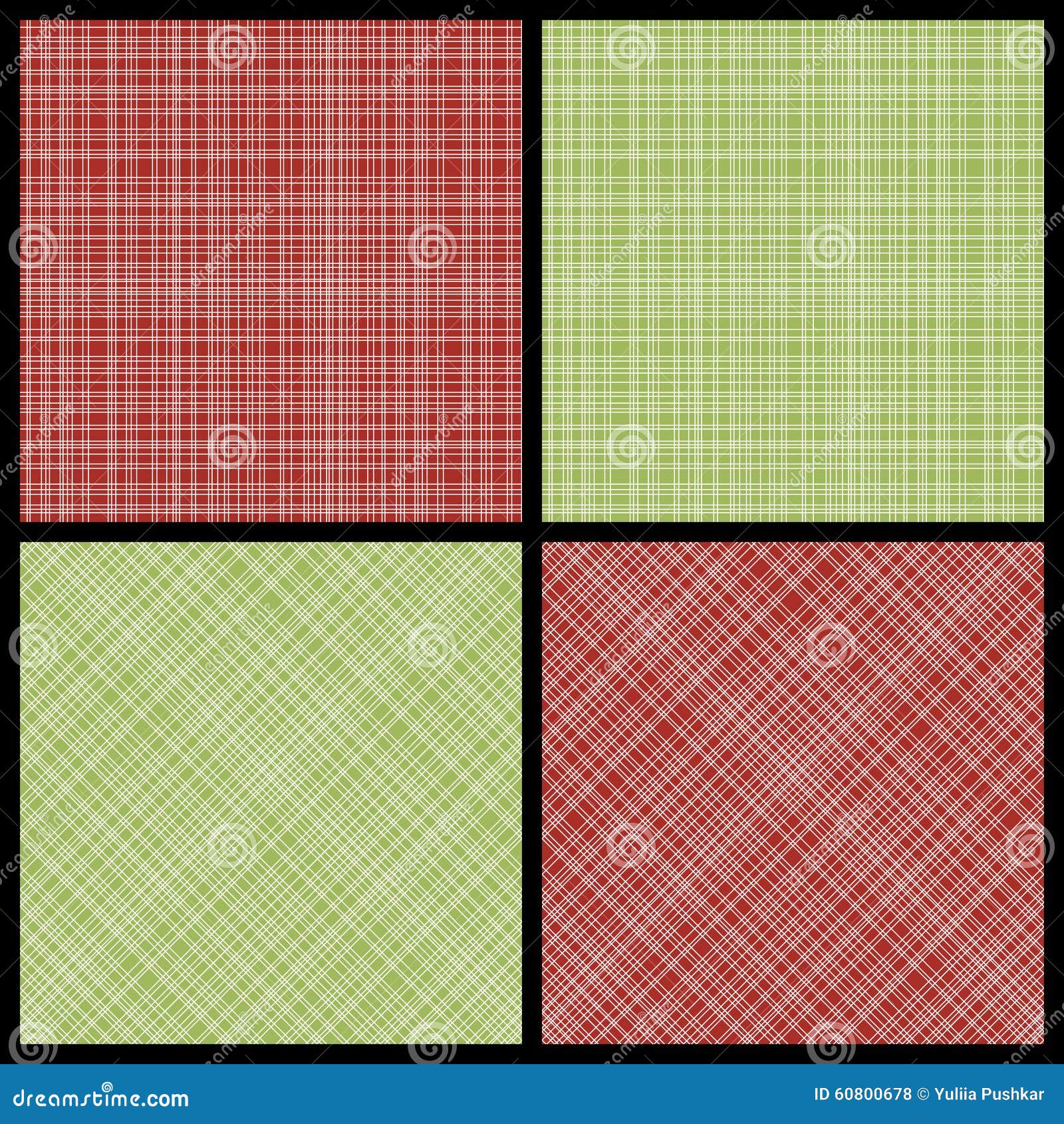 Set of Seamless Hatch Patterns Stock Vector - Illustration of seamless ...