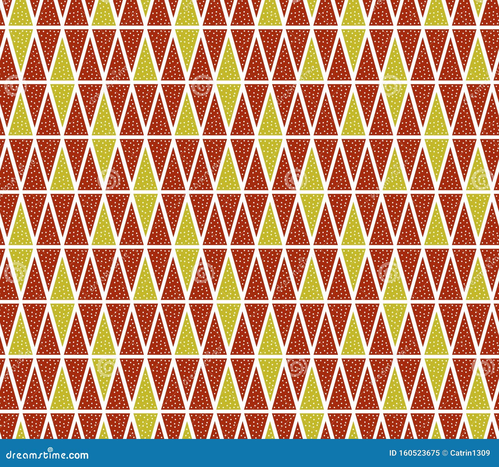 Set Seamless Pattern Triangles in Vector. Geometric Abstract Background ...