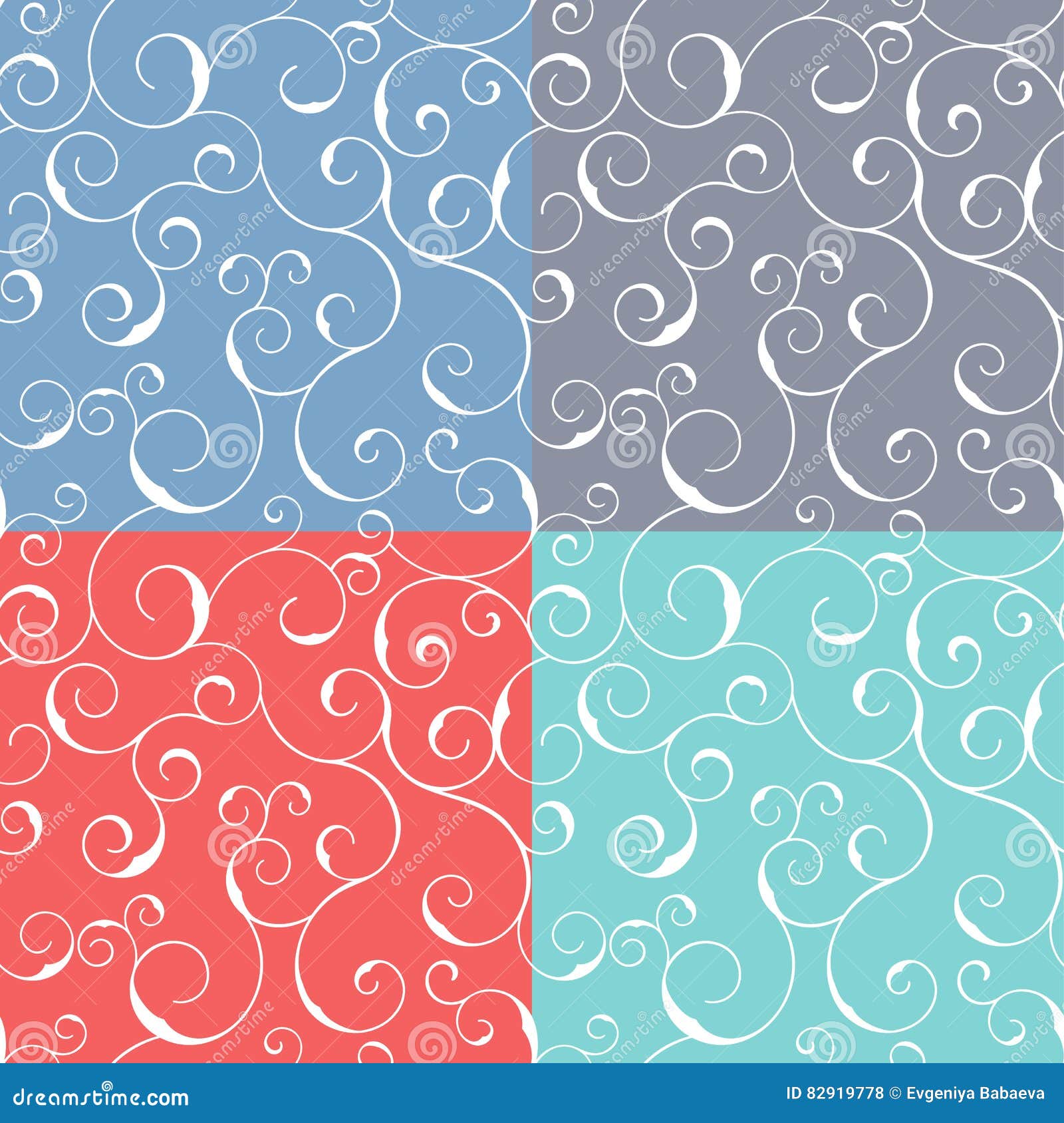Swirly Patterns Vector Illustration | CartoonDealer.com #31271068
