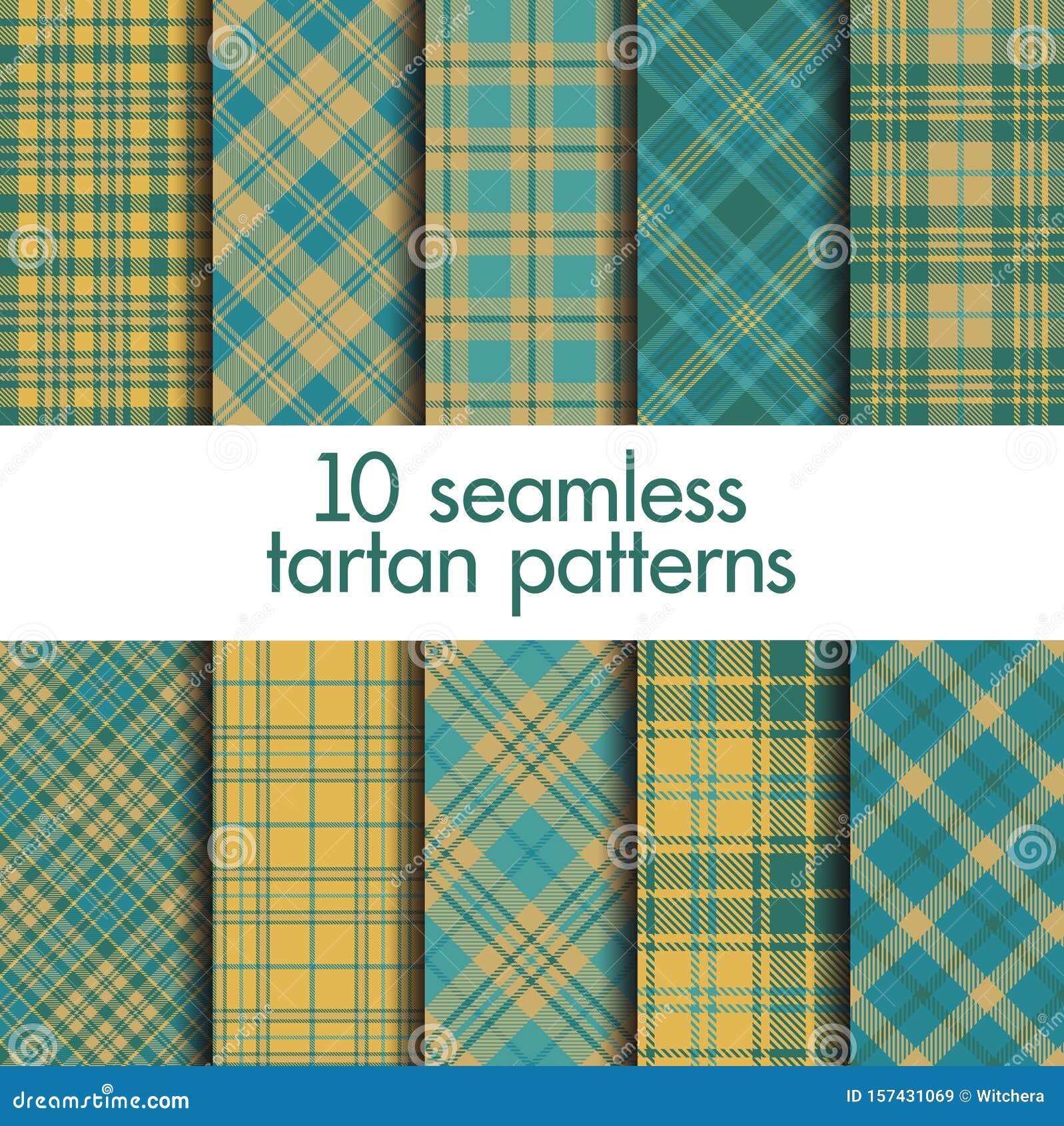 Vector Tartan Check Of Textile Seamless Plaid With A Pattern Background ...