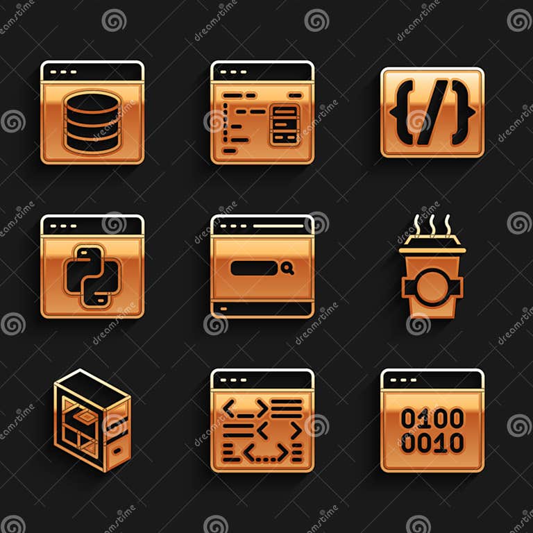 Set Search Engine, Software, Binary Code, Coffee Cup To Go, Computer, Python Programming ...