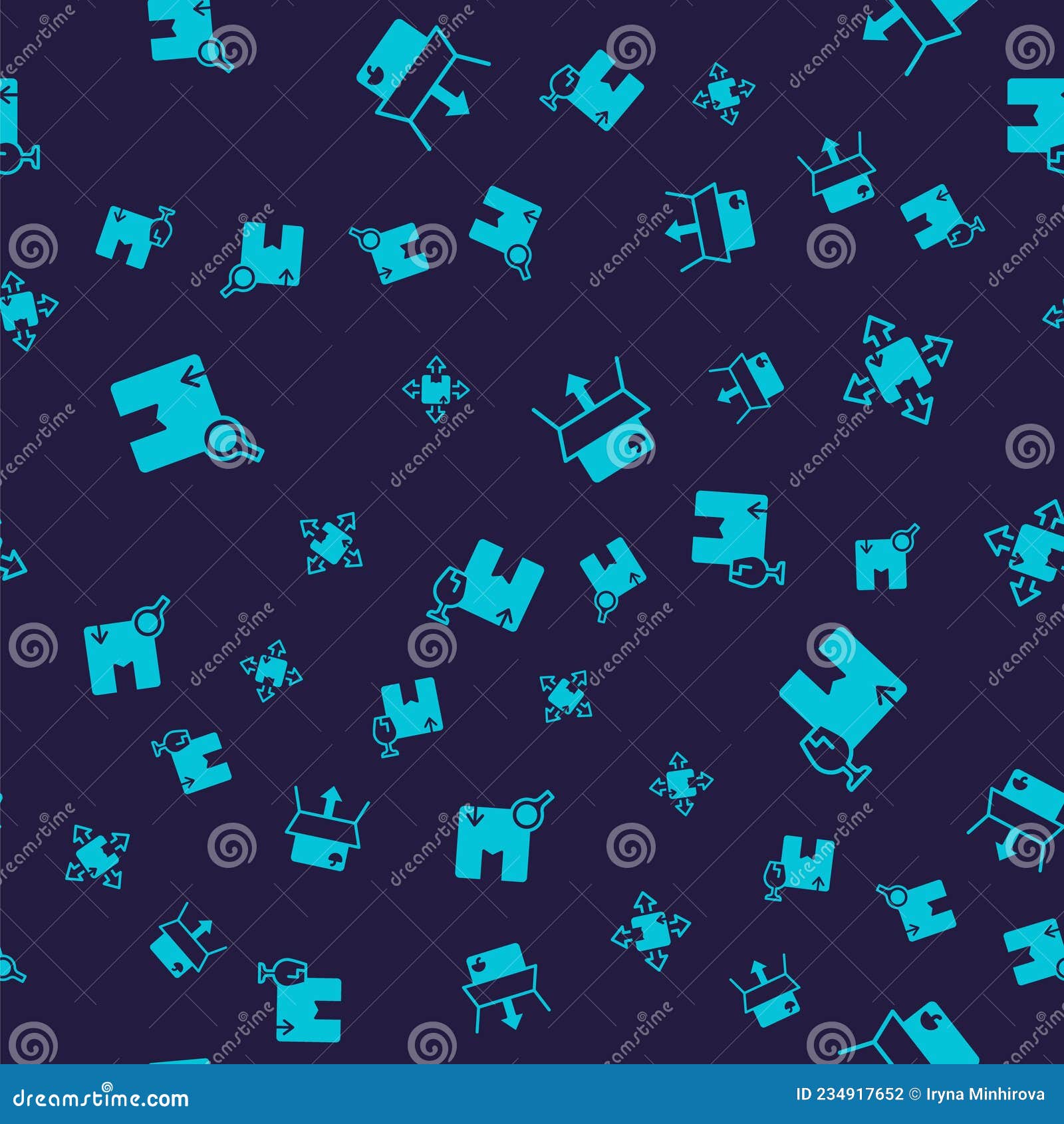 Set Search Package, Carton Cardboard Box, Unboxing and Package with ...