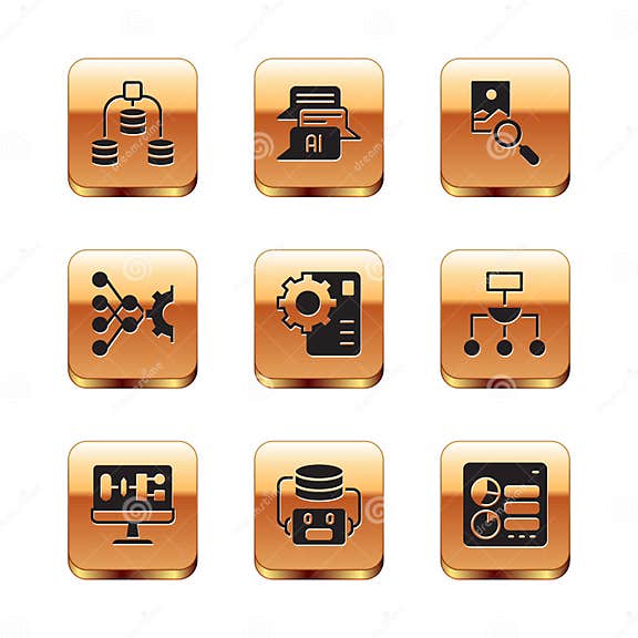 Set Server, Data, Algorithm, Artificial Intelligence Robot, Neural Network, Photo Retouching ...