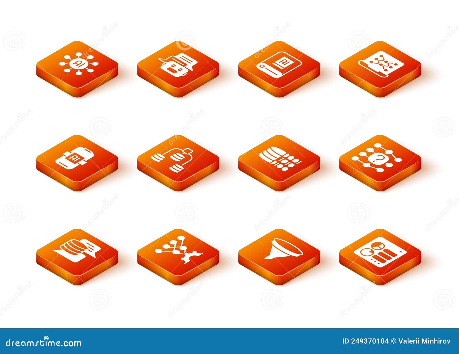 Set Server, Data, Neural Network, Artificial Intelligence AI, Funnel ... Set Server, Data, Neural Network, Artificial Intelligence AI, Funnel ...