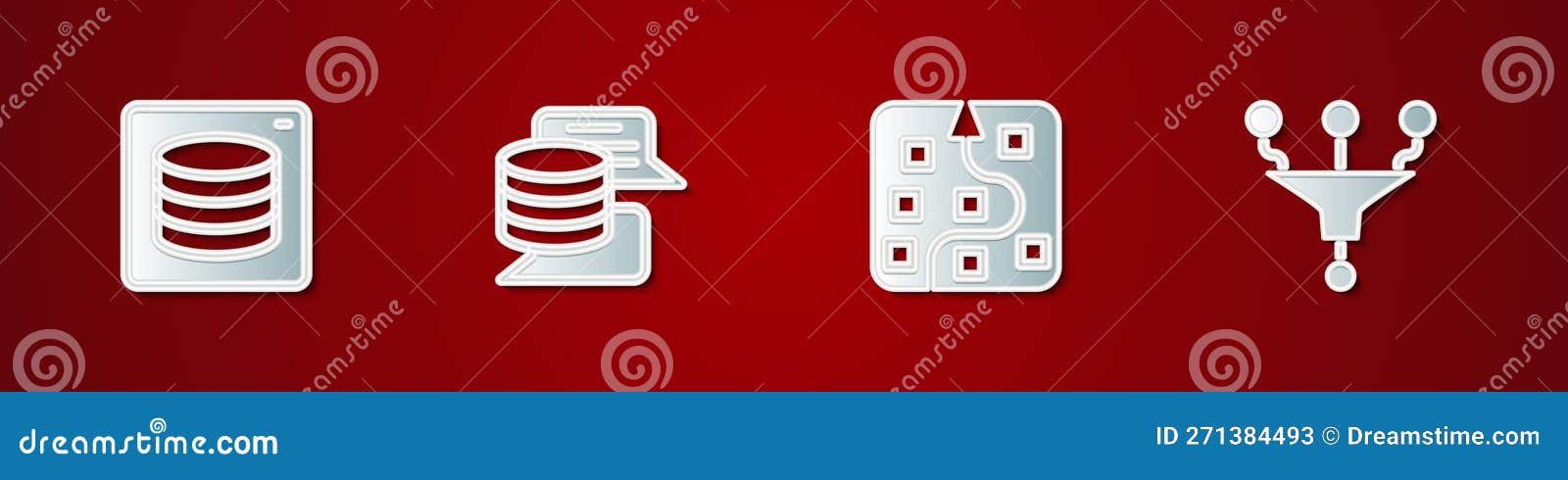 Set Server, Data, Neural Network and Funnel Filter Icon. Vector Stock ... Set Server, Data, Neural Network and Funnel Filter Icon. Vector Stock ...