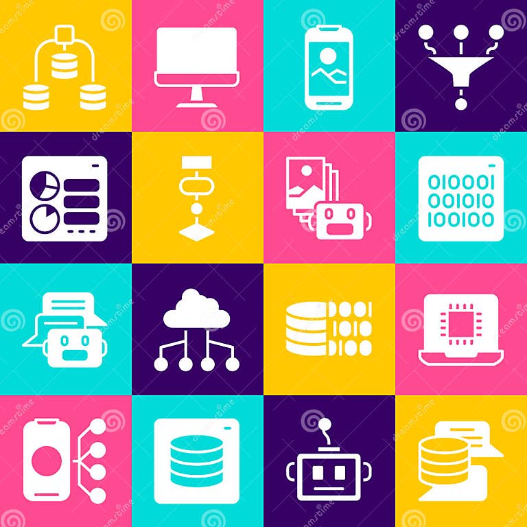 Set Server Data Processor Cpu Binary Code Mobile Phone Algorithm Computer Api Interface 9546