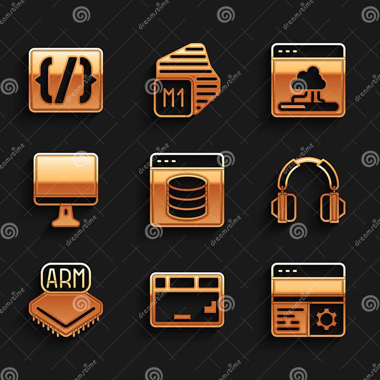 Set Server, Data, Web Hosting, Keyboard, Debugging, Headphones, Processor, Computer Monitor ...