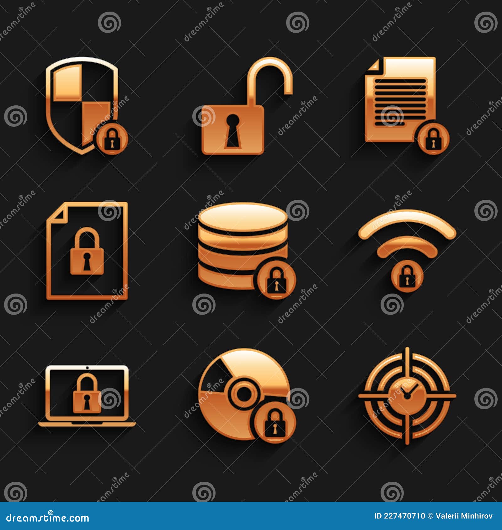 Set Server Security with Lock, CD or DVD Disk, Time Management, Wifi ...
