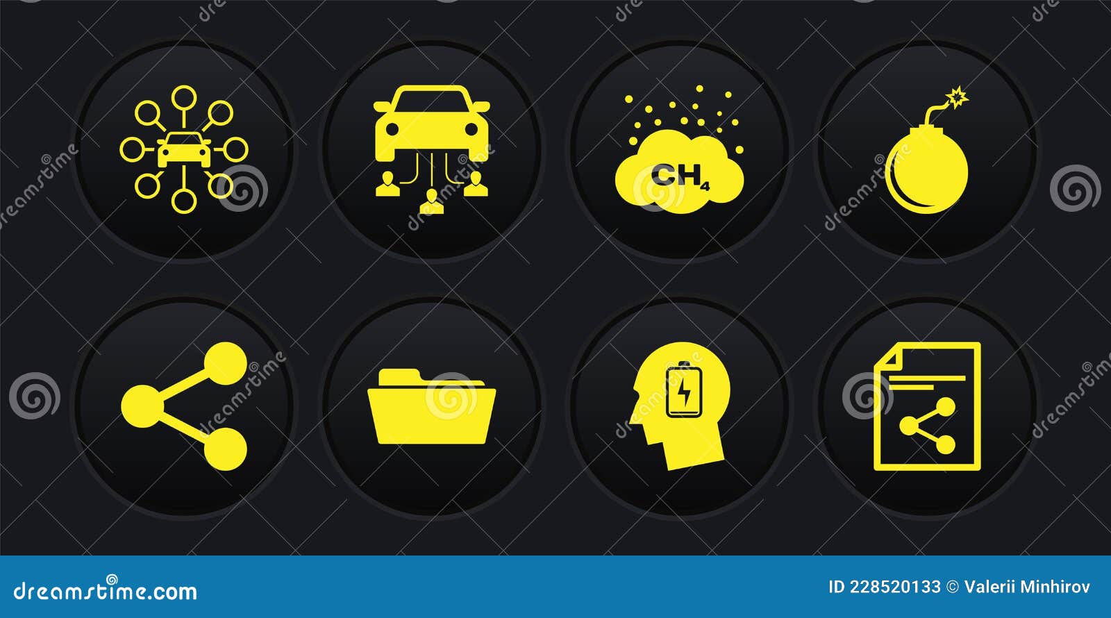 Set Share, Bomb Ready To Explode, Folder, Head with Low Battery ...