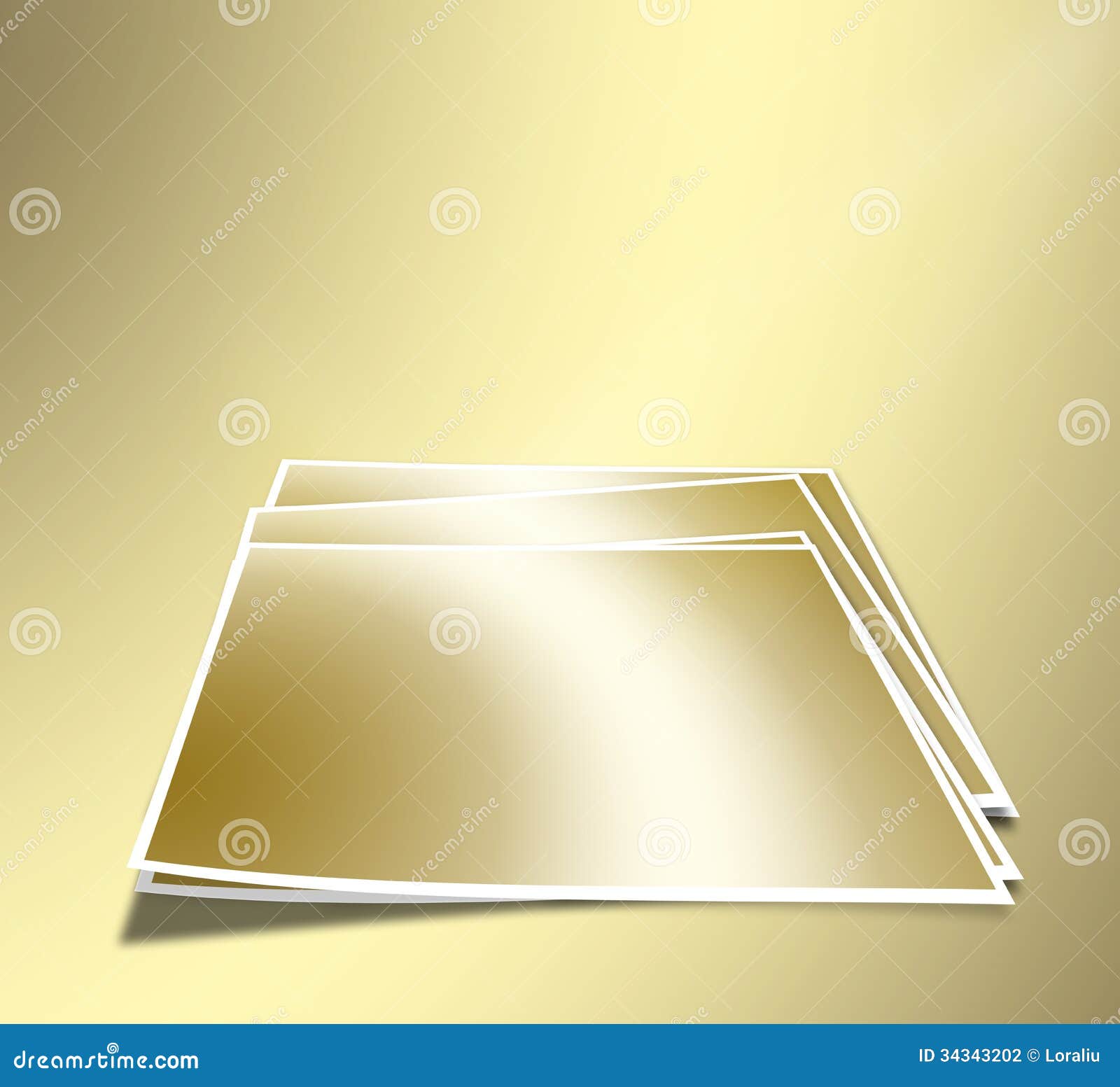 A set of sheets for photos stock illustration. Illustration of collage ...