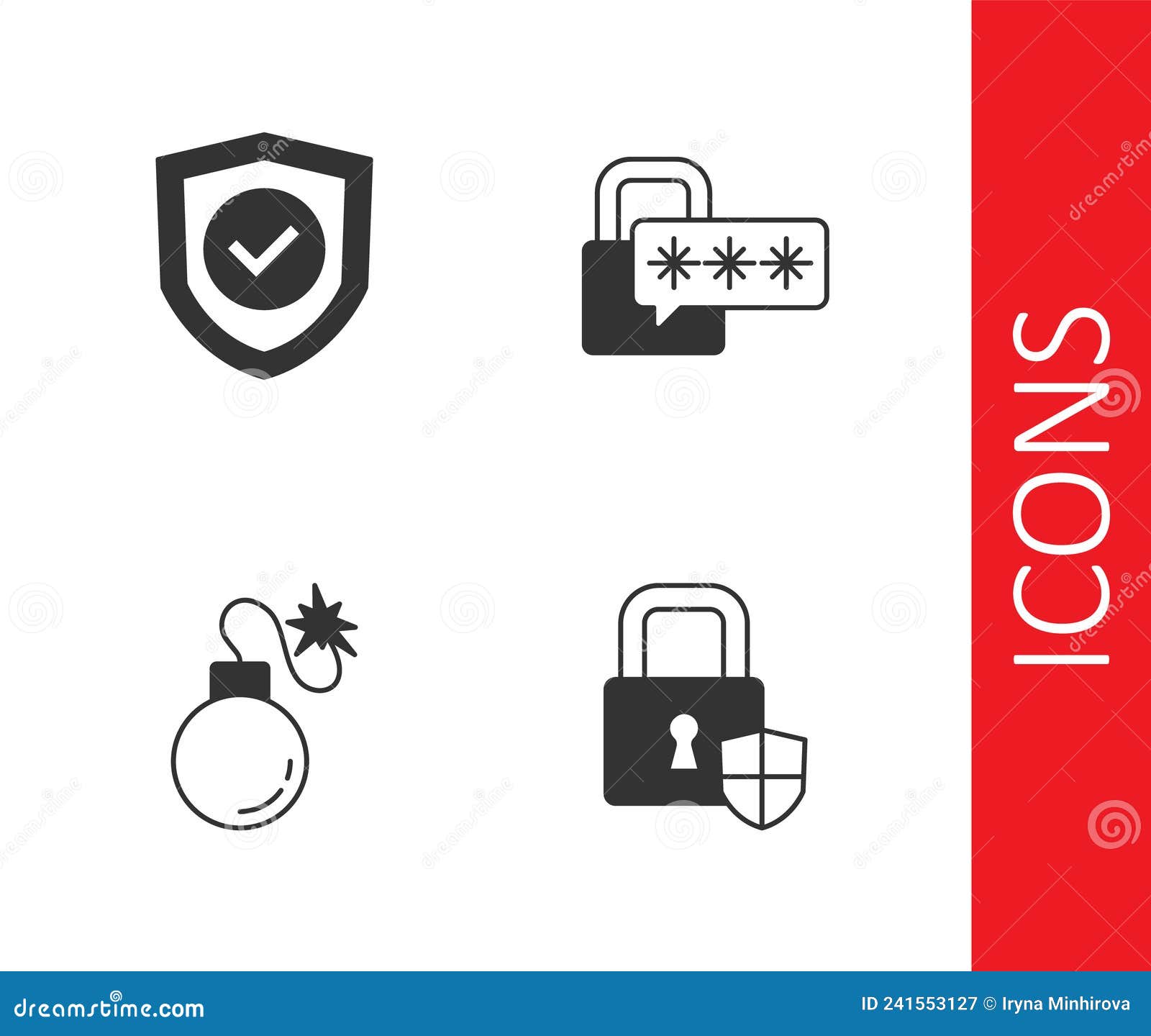 Lock And Check Mark (clipping Path Included) Stock Photography ... Lock And Check Mark (clipping Path Included) Stock Photography ...