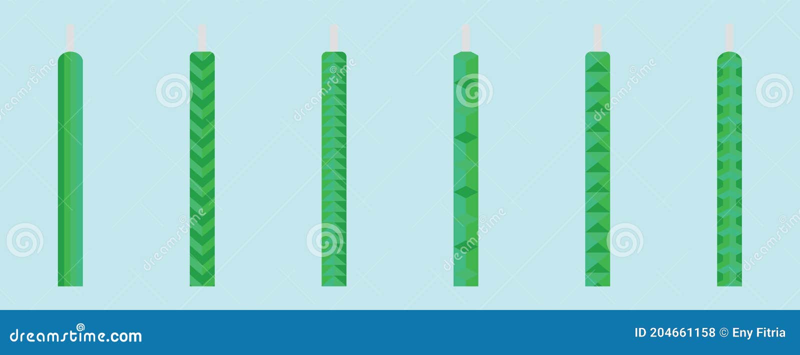 Set of Shoes String Cartoon Icon Design Template with Various Models ...