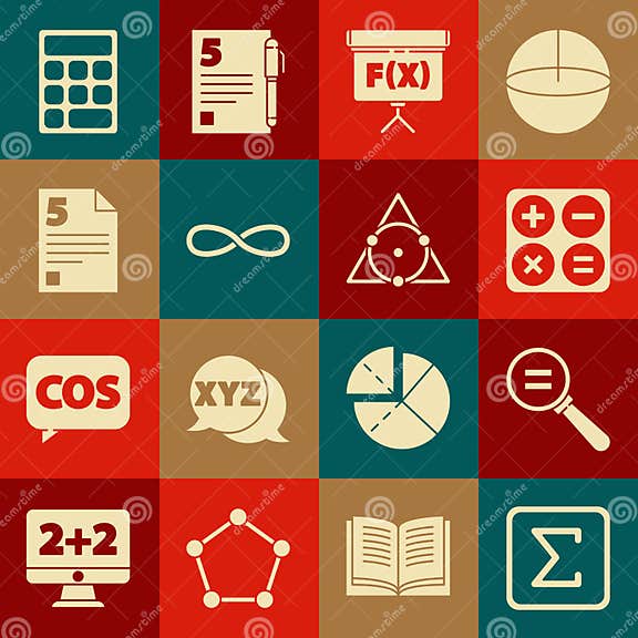 Set Sigma Symbol, Calculation, Calculator, Chalkboard, Infinity, Test ...