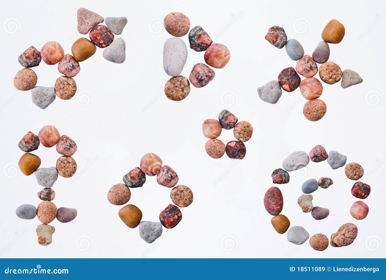 Set of Signs and Bullet Points Stock Image - Image of bullet, symbol ...
