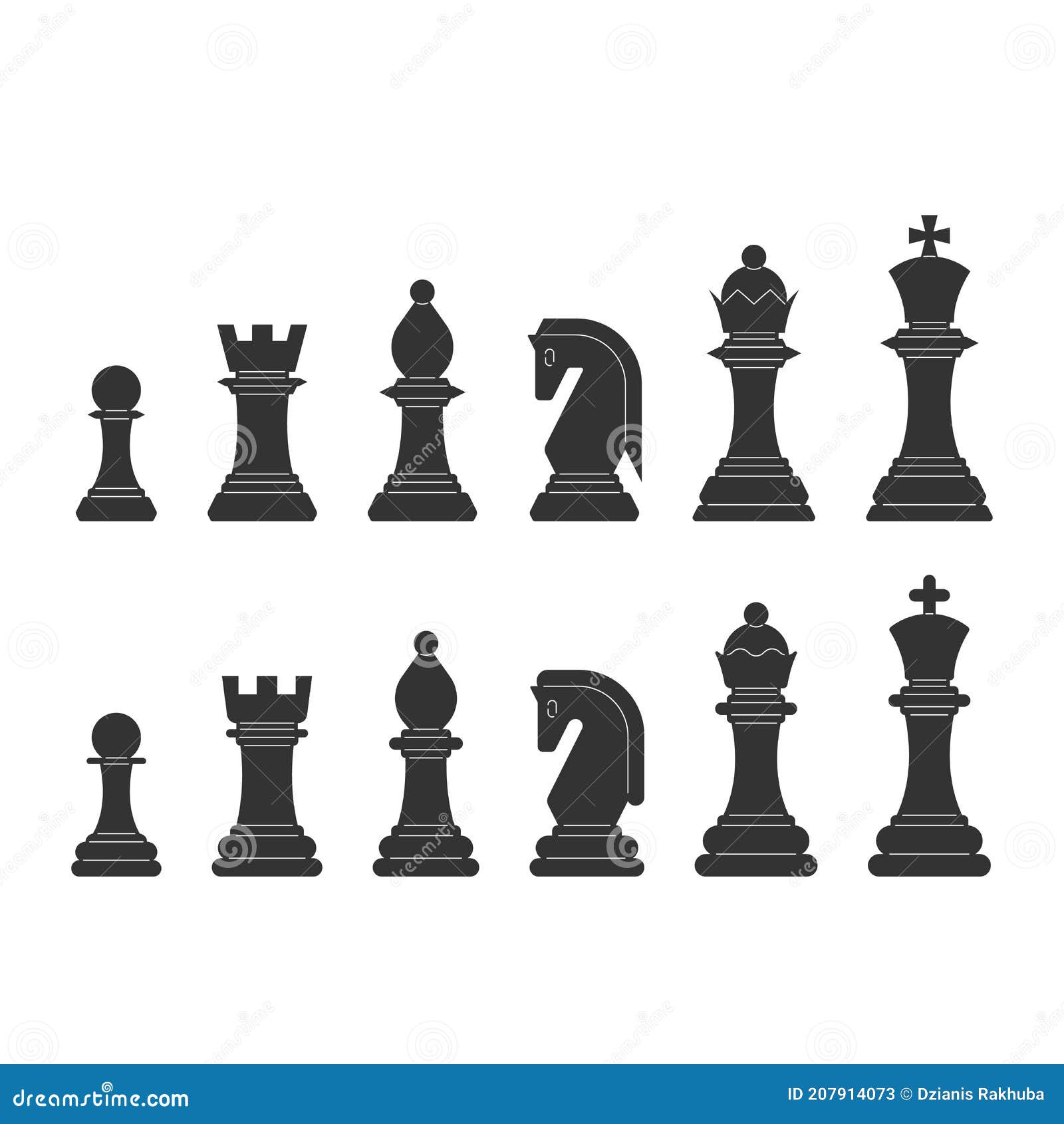 Silhouette Chess Knight Piece Logo Vector | CartoonDealer.com #160691691
