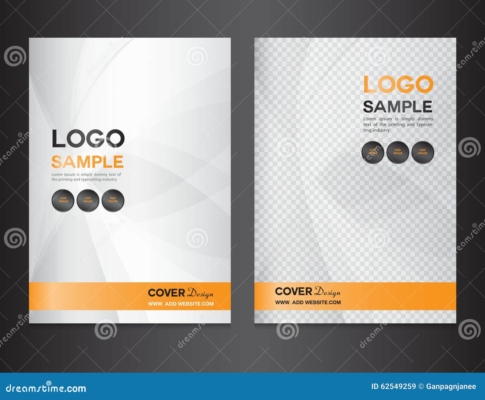 Set Silver Cover Design Vector Illustration Stock Vector - Illustration ...