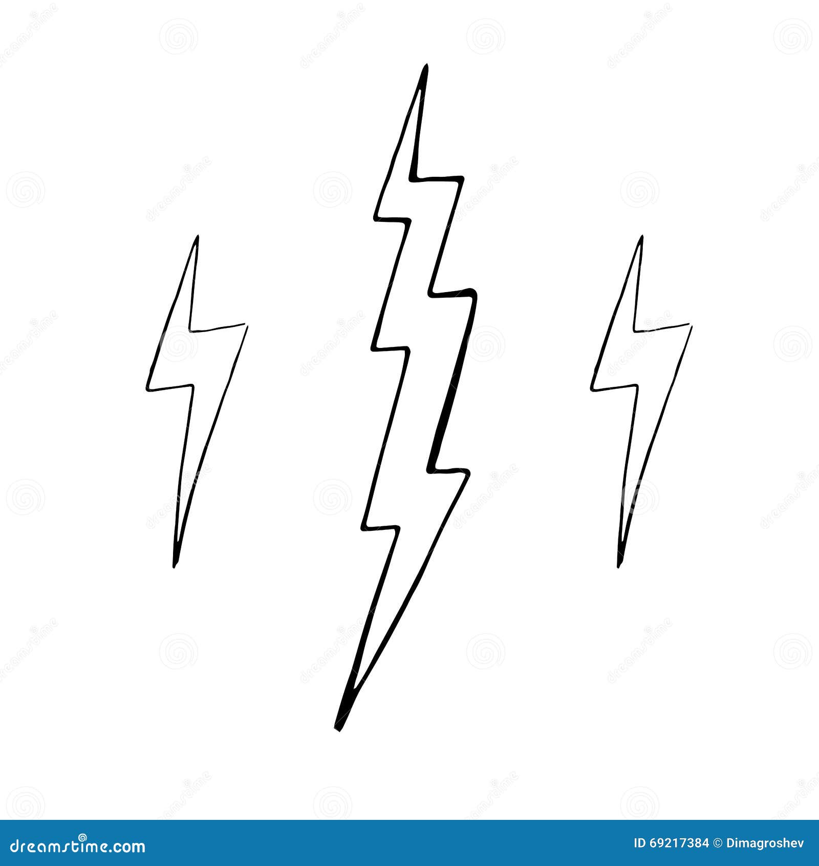 Simple Lightning Wallpaper Stock Photography | CartoonDealer.com #209190332
