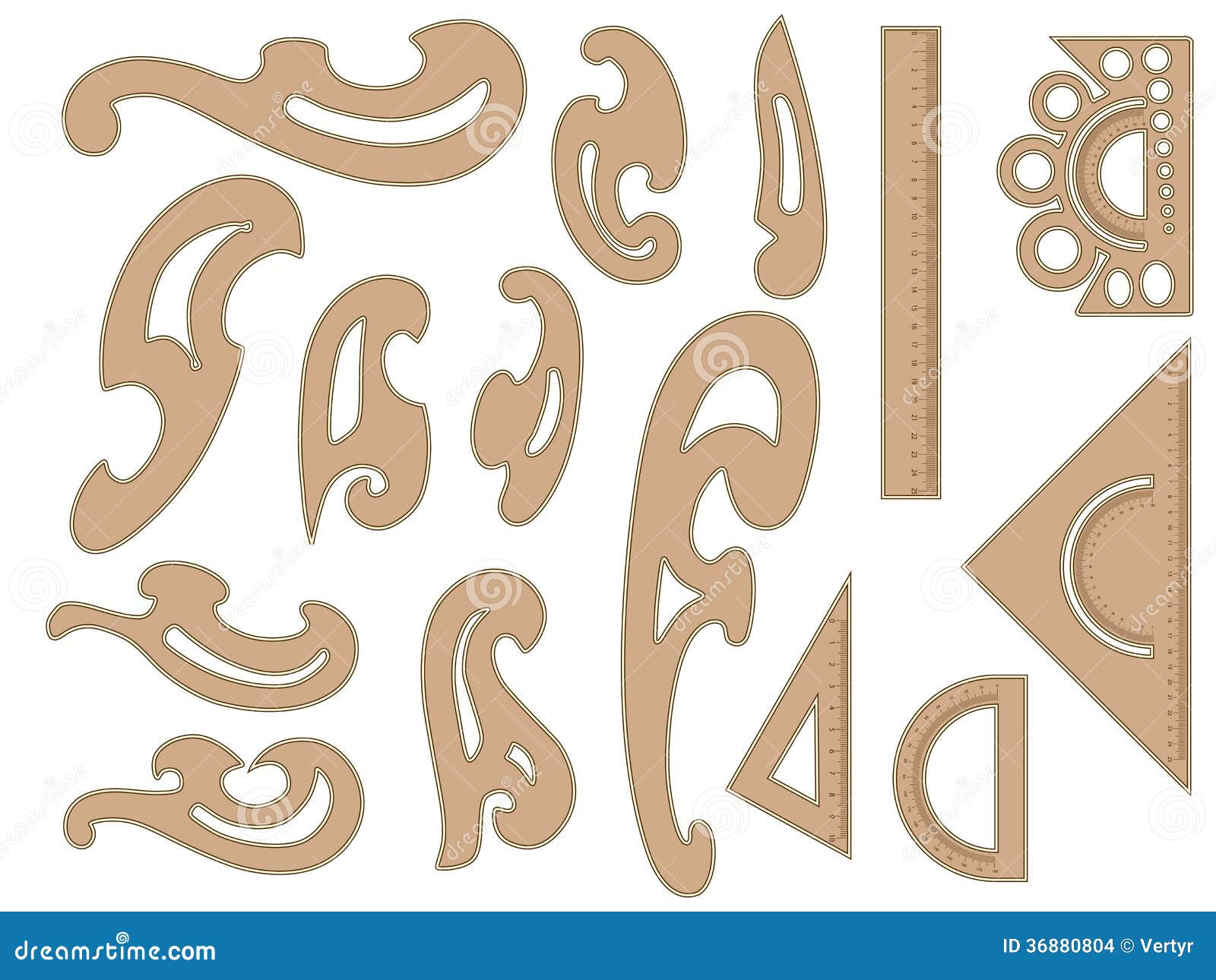 Vector Rulers Set. Measure Scales With Cm And Inch. Metric Tapes With ...