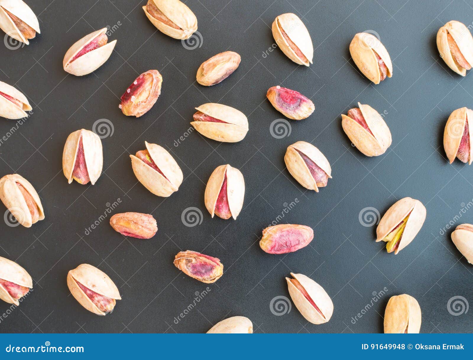 Set of Single Inshell Pistachios and Peeled Pistachios Stock Photo ...