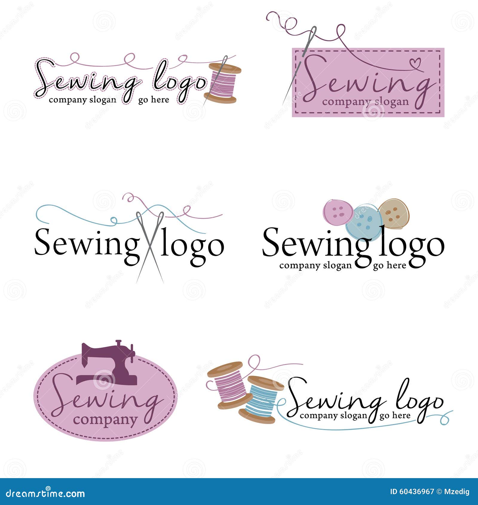 Logos Sewing Stock Illustrations – 322 Logos Sewing Stock Illustrations ...