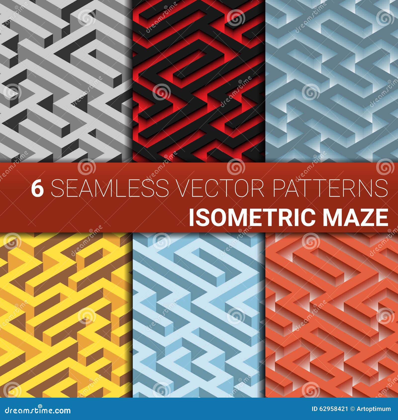 Set of Six Variants of Maze, Labyrinth - Endless Stock Vector ... Set of Six Variants of Maze, Labyrinth - Endless Stock Vector ...