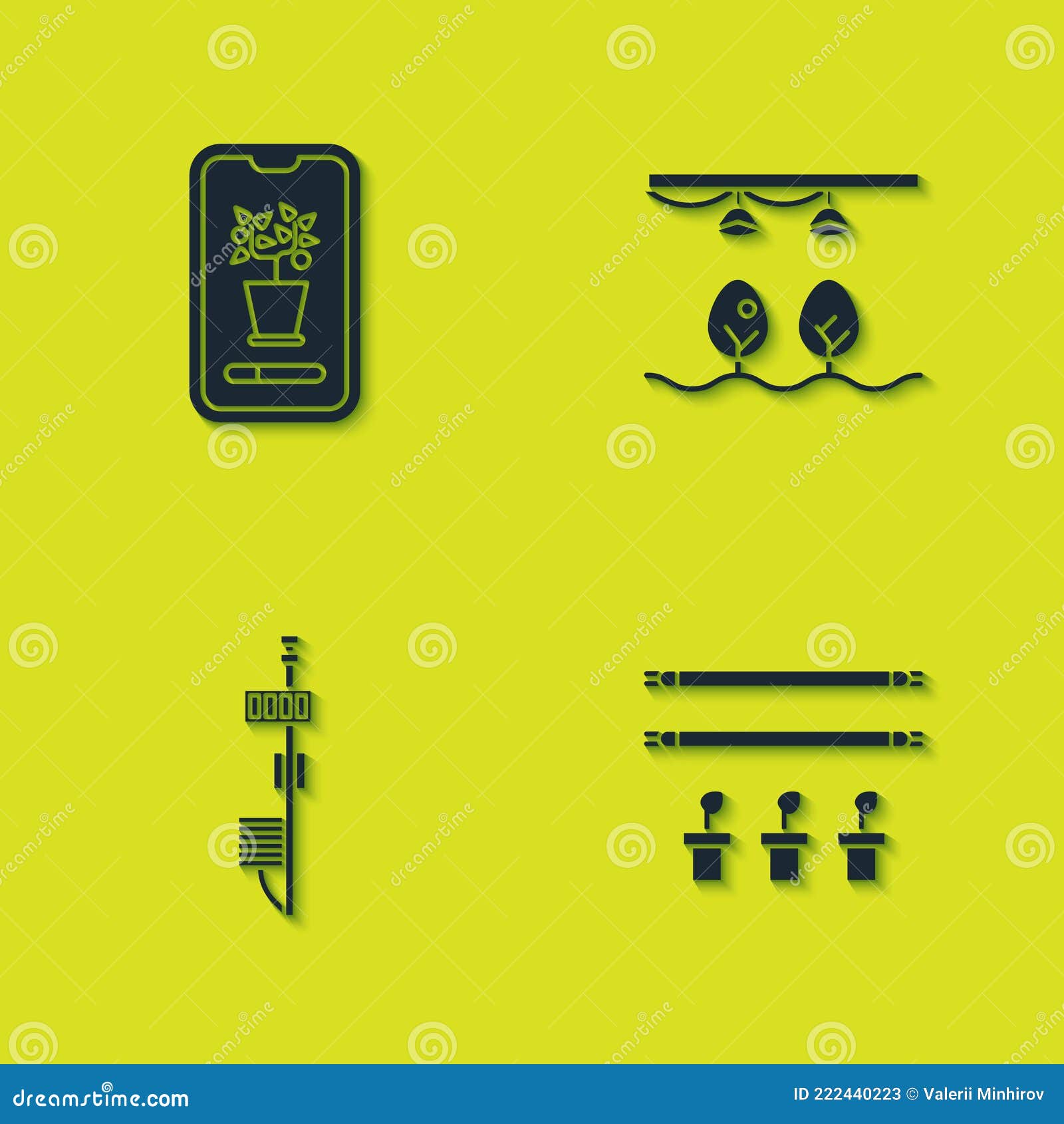 Set Smart Control Farming System, with Bulb and Plant, Standalone ...