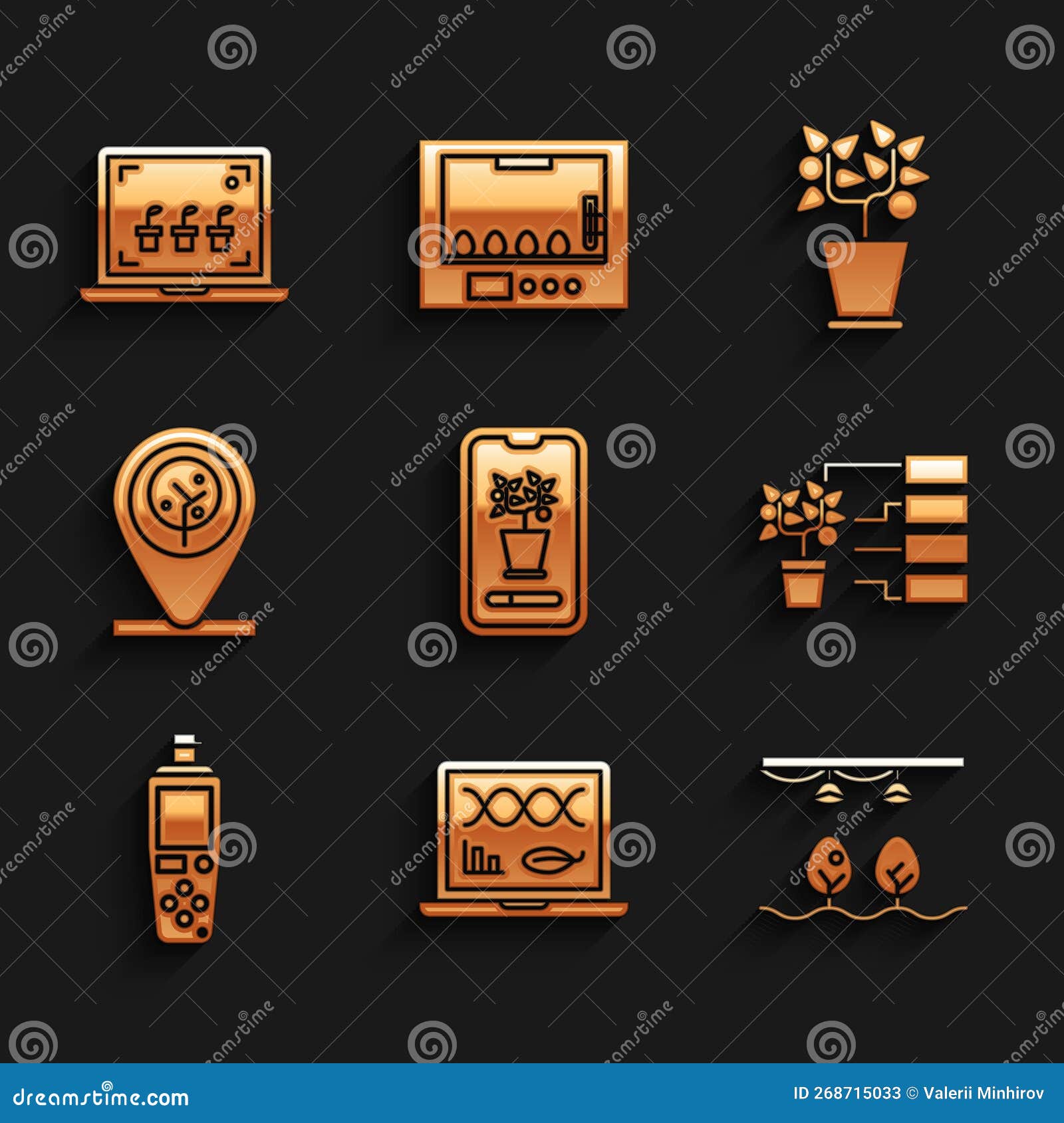 Set Smart Control Farming System, Genetic Engineering Modification ...