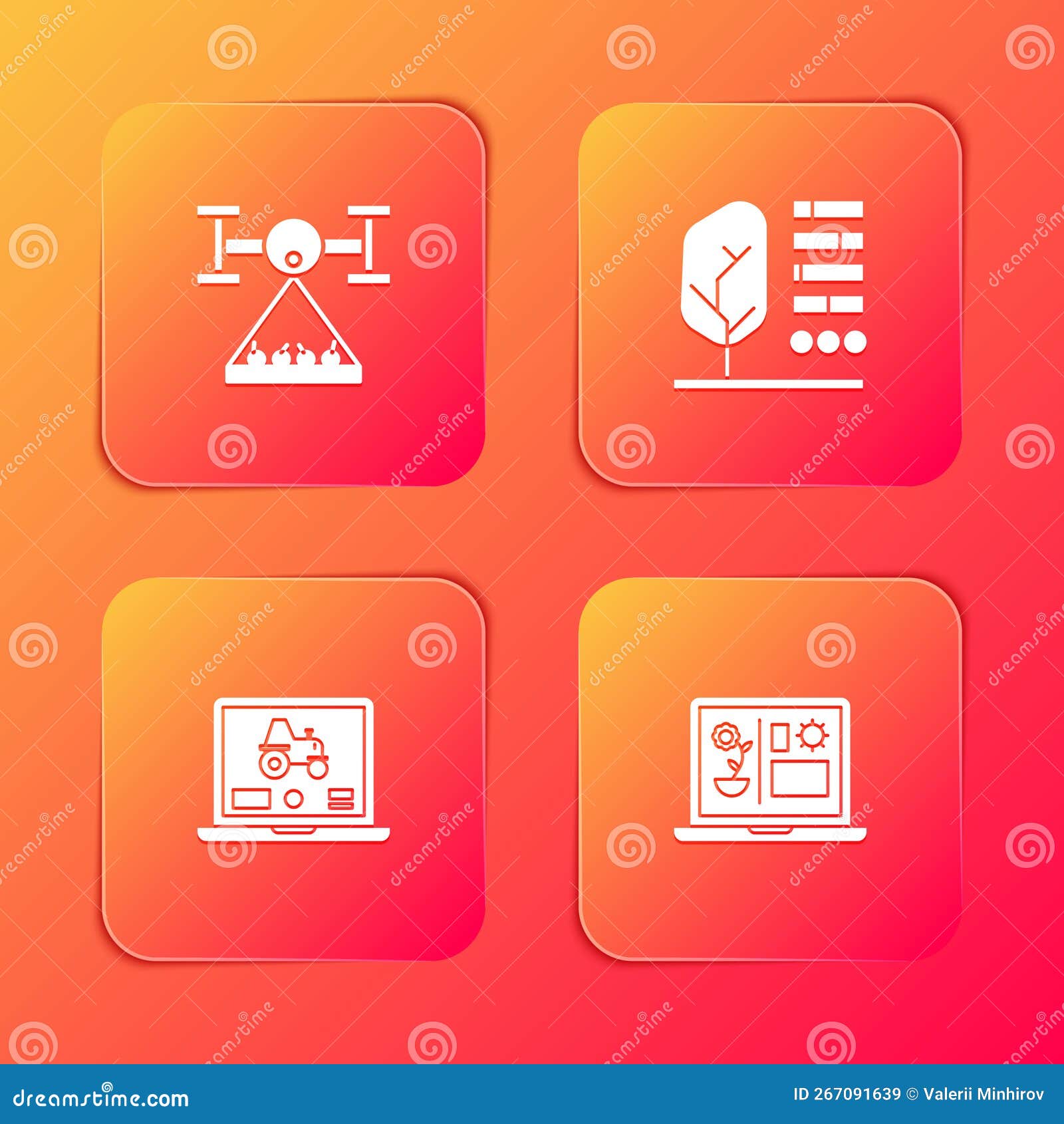 Set Smart Farm with Drone, Plant Status, Laptop Application for Smart ...