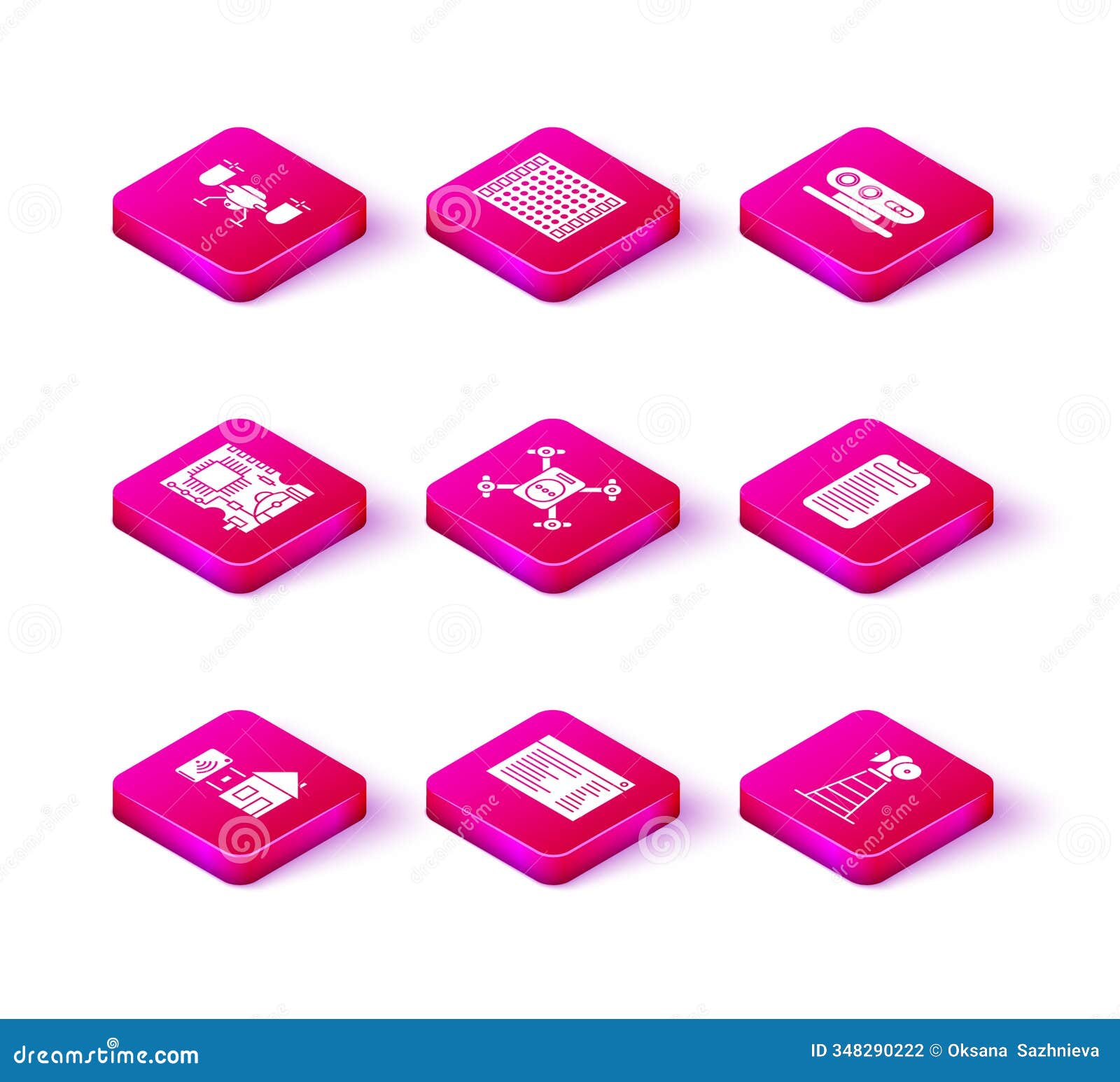 Set Smart Home, Software, Web Developer Programming Code, Printed Circuit Board PCB, Drone ...