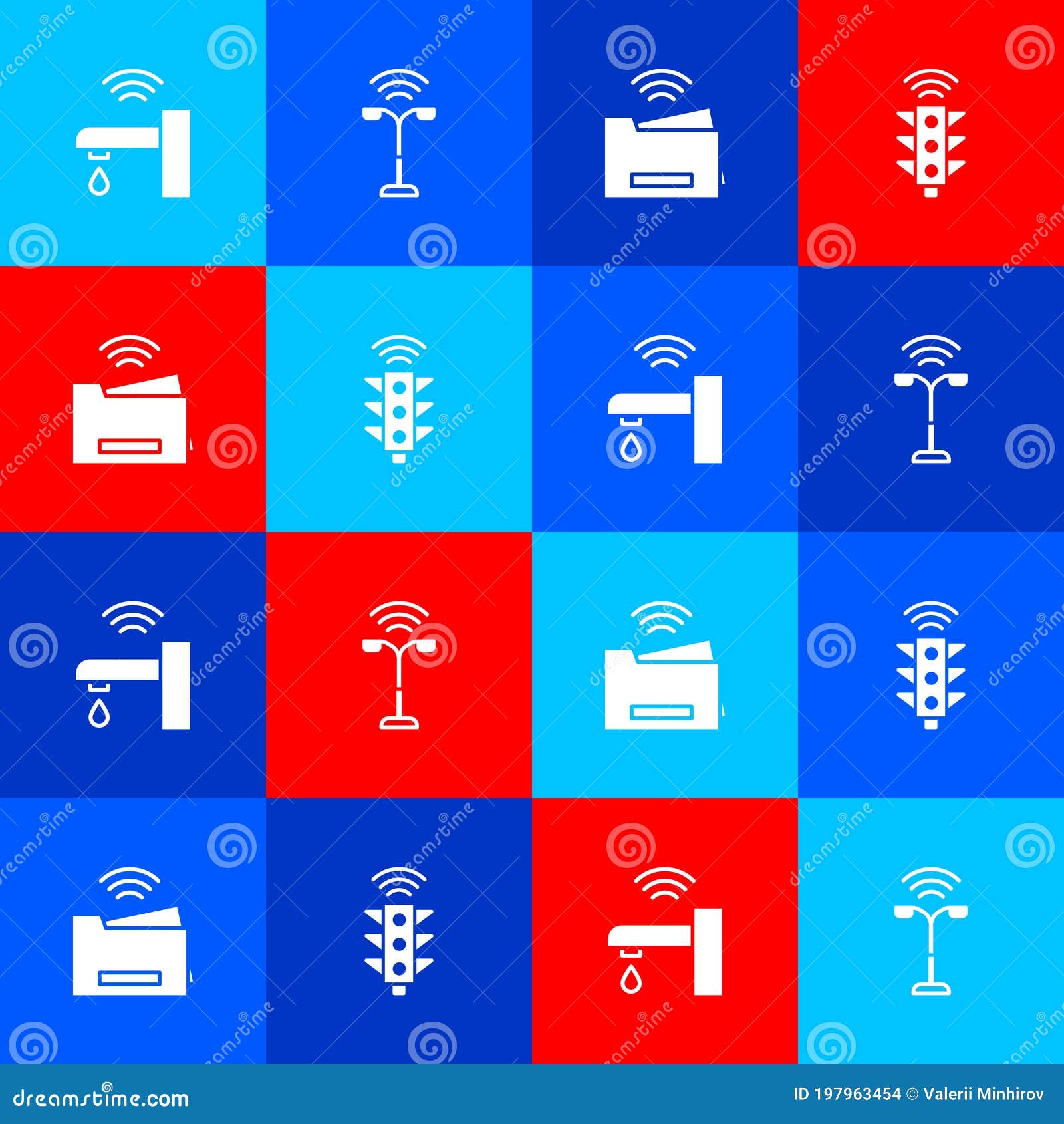 Smart Water Use Icon. Wise Water Consumption Water Drop Character ...