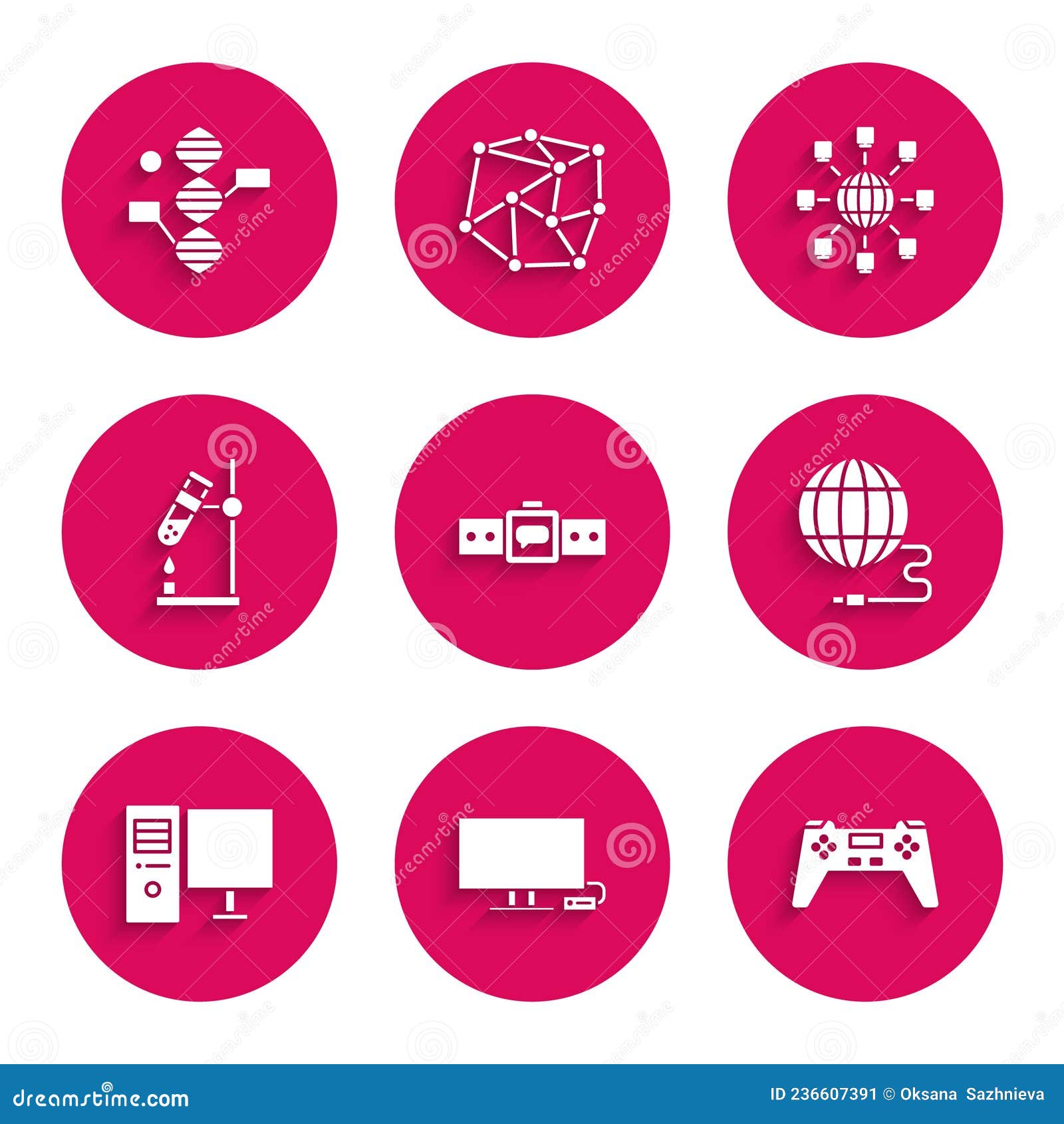 Set Smartwatch, Tv, Gamepad, Social Network, Computer Monitor, Test ... Set Smartwatch, Tv, Gamepad, Social Network, Computer Monitor, Test ...