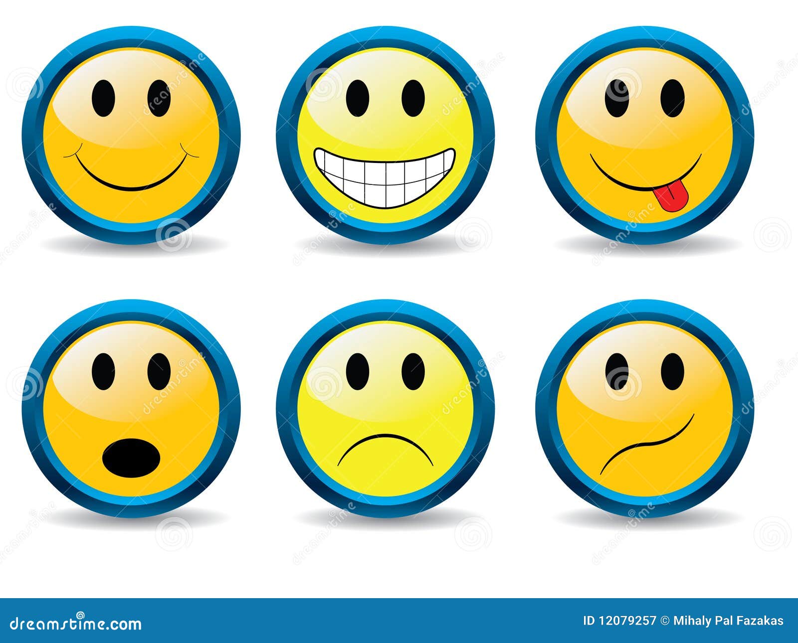 Set of smileys stock vector. Illustration of face, expression - 12079257 Set of smileys stock vector. Illustration of face, expression - 12079257