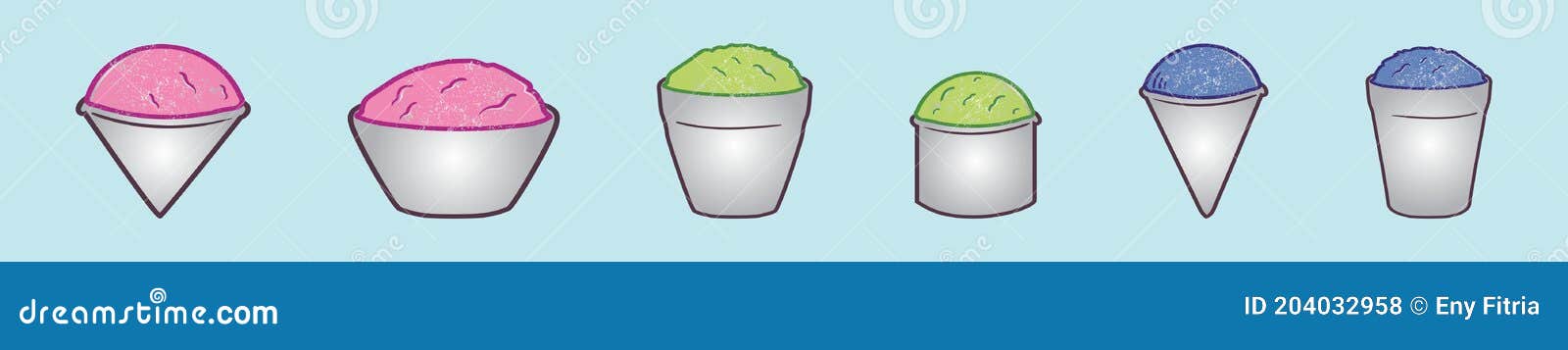 Lemon Snow Cone Winking And Giving Thumbs Up Vector Cartoon Character ...