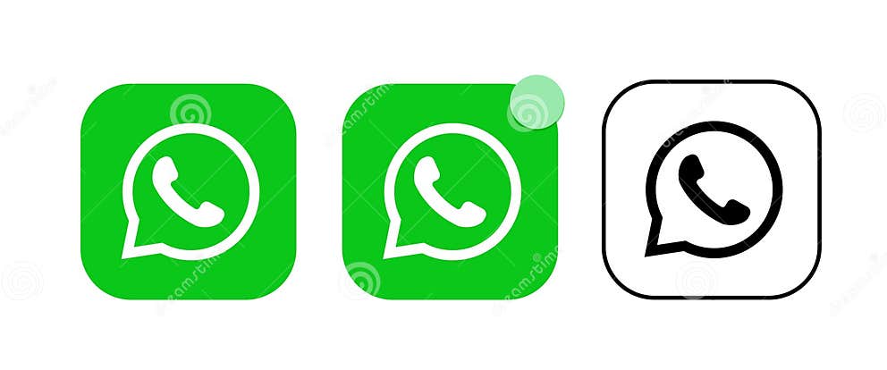 Set of Social Networking Icons. Watsapp Web Design Flat Icons Isolated ... Set of Social Networking Icons. Watsapp Web Design Flat Icons Isolated ...