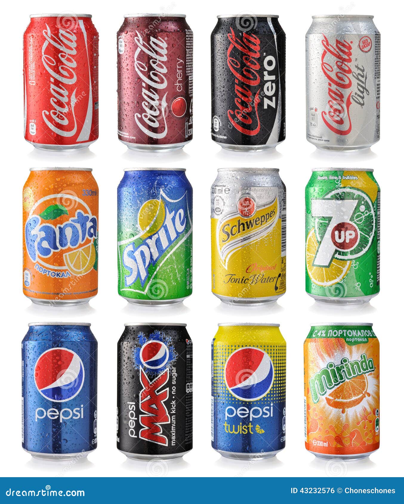 Set of soda cans editorial photo. Image of brand, illustrative - 43232576 Set of soda cans editorial photo. Image of brand, illustrative - 43232576