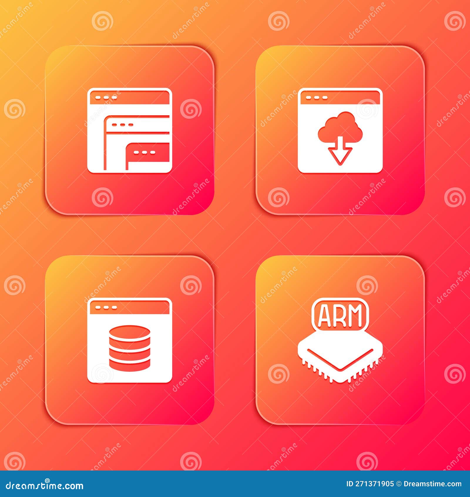 Set Software Cloud Technology Data Transfer Server Data Web Hosting