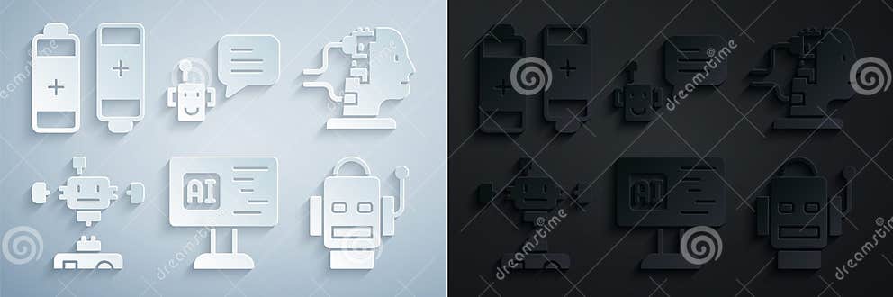 Set Software, Robot for Maintenance, Disassembled Robot, Bot and ...