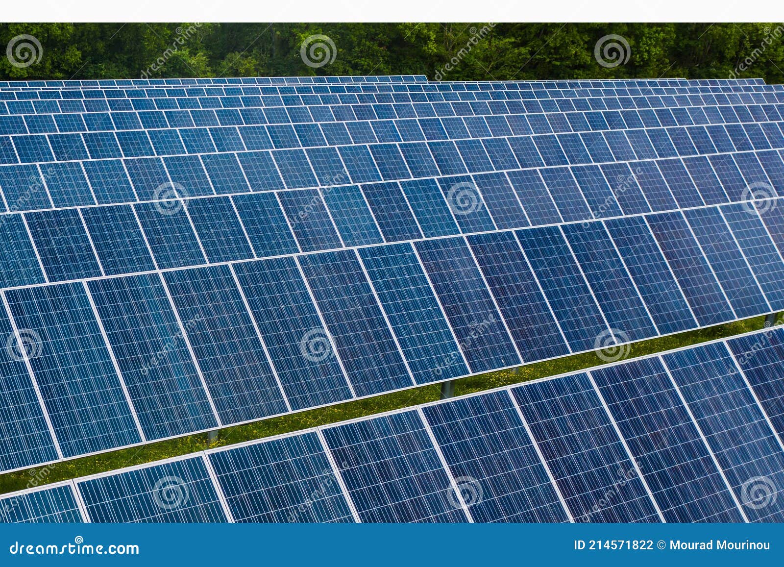 A set of solar panels. stock photo. Image of national - 214571822