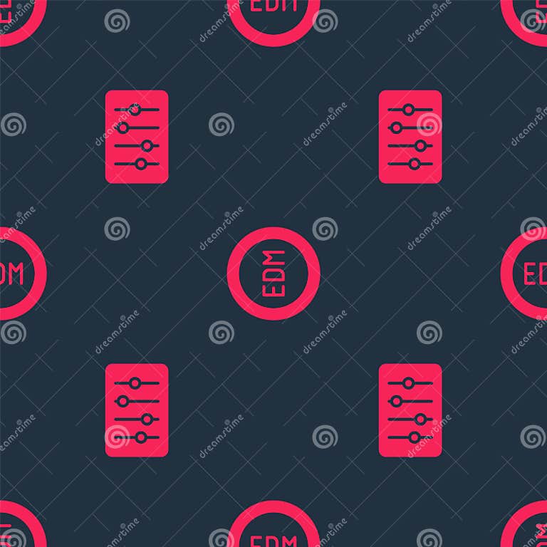 Set Sound Mixer Controller and EDM Electronic Dance Music on Seamless ...