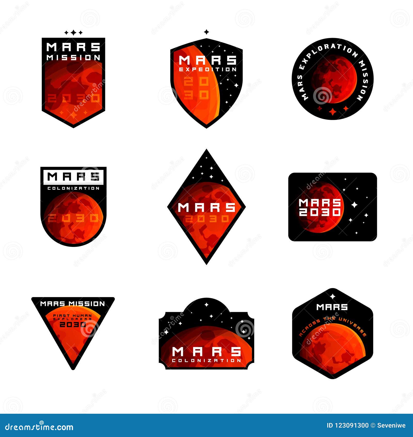 Mission To Mars Logos